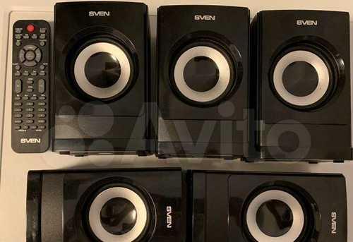 Акустика Комплект 5.1 Sven HT-201