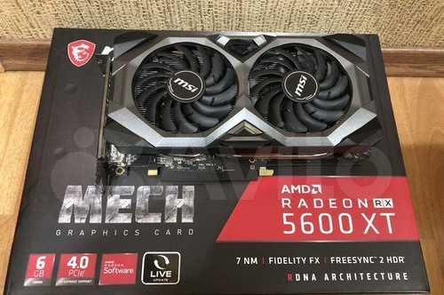 Видеокарта MSI RX 5600XT 6gb