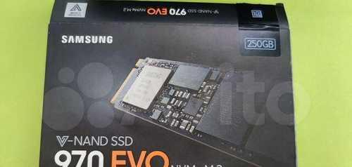 SSD Samsung Evo 970 250gb m2 mvme
