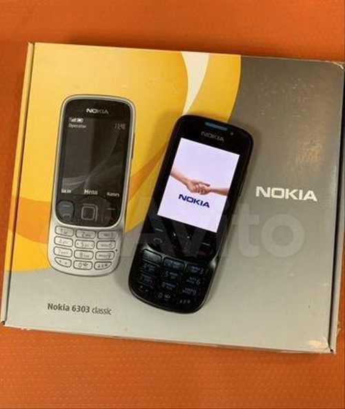 Nokia 6303 Classic Black. Новый. Оригинал