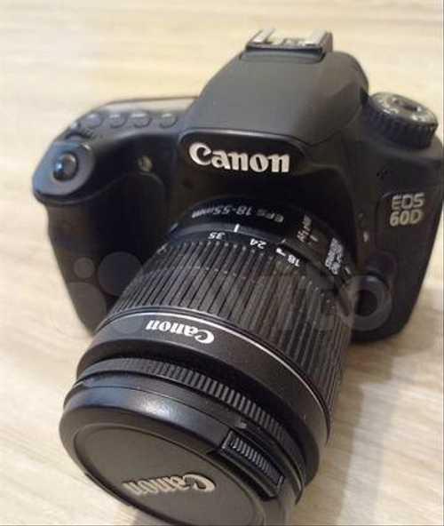 Фотоаппарат Canon EOS 60D + объективы