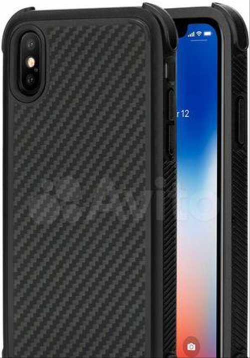 Чехол Pitaka MagCase Pro для Apple iPhone X (Black/Grey Twill)