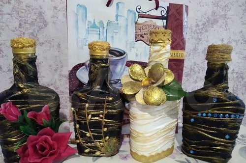 Бутылка стеклянная