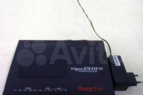 Беспроводной маршрутизатор WiFi DrayTek Vigor 2910