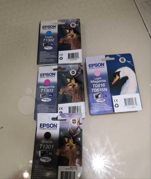 Картриджи Epson