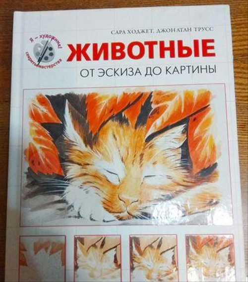 Книга по рисованию животные