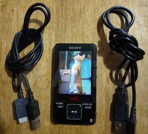 Sony Walkman NWZ-A826 (Bluetooth,4Гб) + WM-USB 2шт