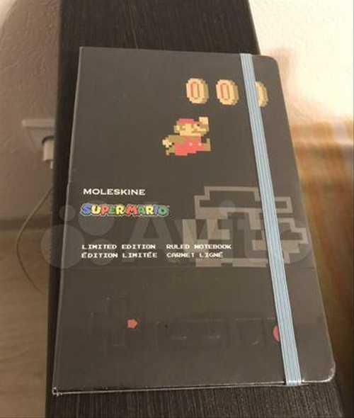 Блокнот Moleskine (limited edition super mario)