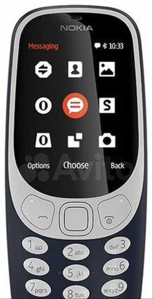 Мобильный телефон Nokia 3310 Dual SIM синий