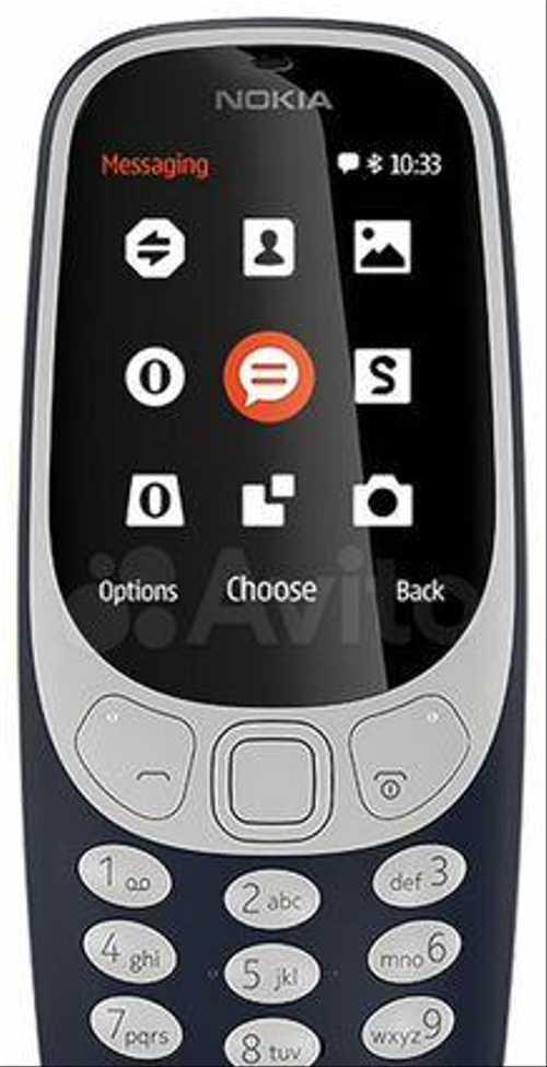 Мобильный телефон Nokia 3310 Dual SIM синий