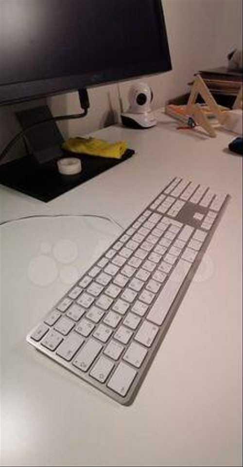 Клавиатура Apple MB110 Wired Keyboard White USB