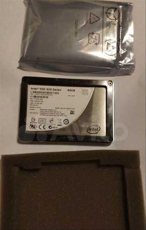 Продам SSD диск Intel 320 40 Гб ssdsa2CT040G310