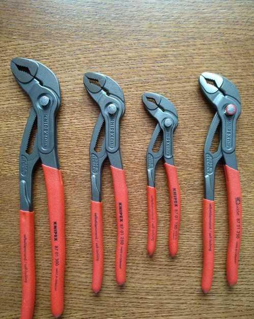 Сантехнические клещи Cobra, Knipex, QuickSet