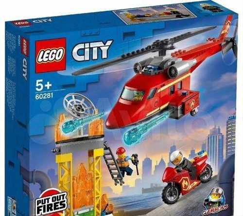 Lego City 60281 Спасательный пожарный вертолёт