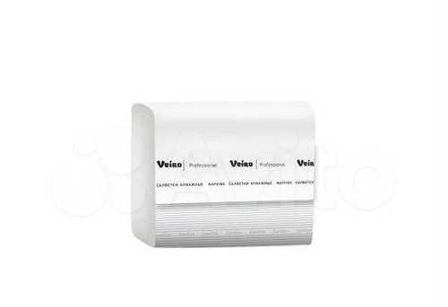 Салфетки бумажные для диспенсера "Veiro", 2-х слойные, 16,2х21 см, белые
