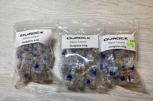 Durock dolphin 62g silent switches