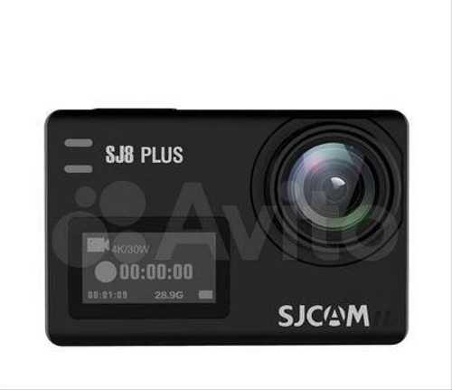Экшн видеокамера sjcam SJ8 Plus (цвет: черный) с н