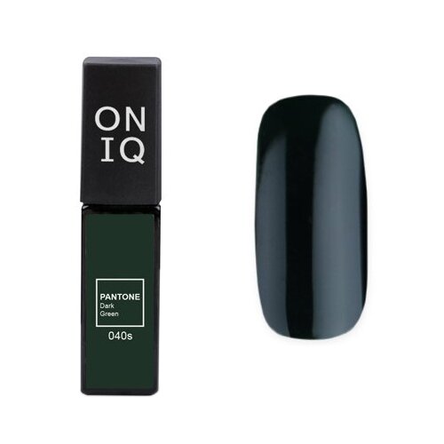 ONIQ гель-лак для ногтей Pantone, 6 мл, 040S Dark green