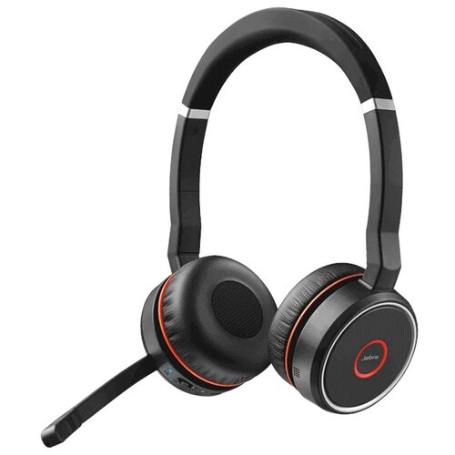 Беспроводная компьютерная гарнитура Jabra Evolve 75 MS Stereo, черный