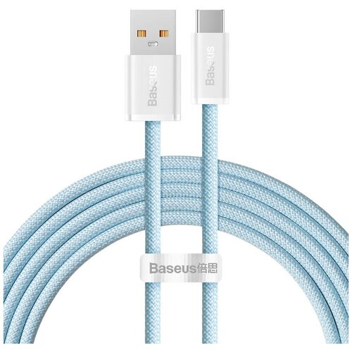 Кабель для передачи данных / быстрой зарядки / Baseus Dynamic Series Fast Charging Data Cable USB to Type-C 100W 2m Blue CALD000703