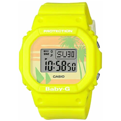 Наручные часы CASIO Baby-G BGD-560BC-9, желтый, серый