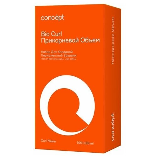 Набор Concept Beauty Curls Bio Curl, Набор для холодной перманентной завивки для всех типов волос, № 3