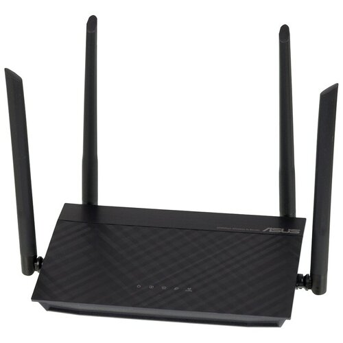 Wi-Fi роутер ASUS RT-N19, черный