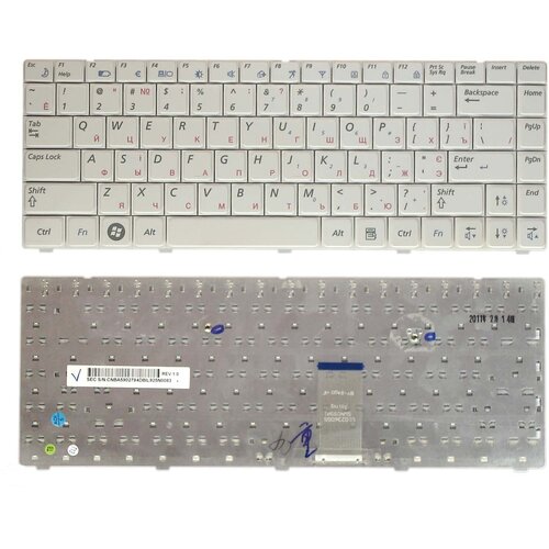 Клавиатура для Samsumg NP-RV410-S01RU белая