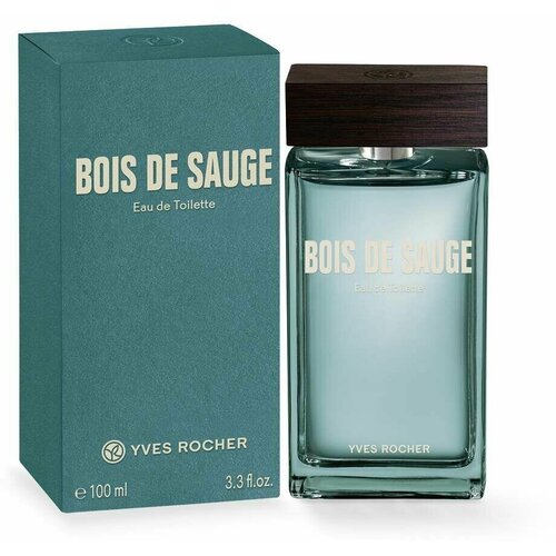 Yves Rocher / Ив Роше / "Bois de Sauge", Туалетная Вода, 100 мл