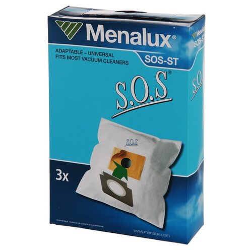 Menalux Синтетические пылесборники SOS-ST, 3 шт.