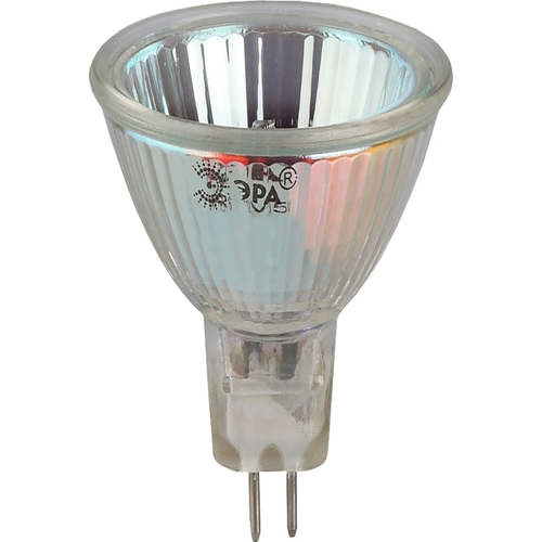 Лампа галогенная GU5.3-JCDR (MR16) -35W-230V-CL (галоген, софит, 35Вт, нейтр, GU5.3) | код C0027363 | ЭРА (2шт. в упак.)