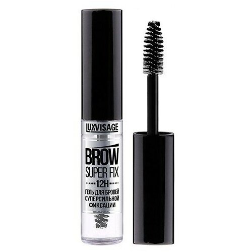 Гель для бровей LUXVISAGE BROW SUPER FIX 12H суперсильной фиксации (бесцветный)