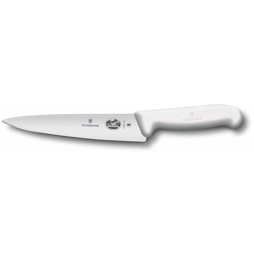 Набор ножей Шеф-нож VICTORINOX Fibrox, лезвие: 19 см, белый