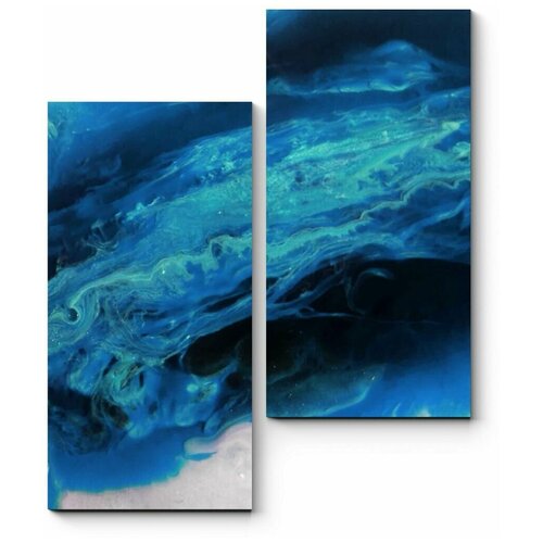 Модульная картина Синий туман 60x75