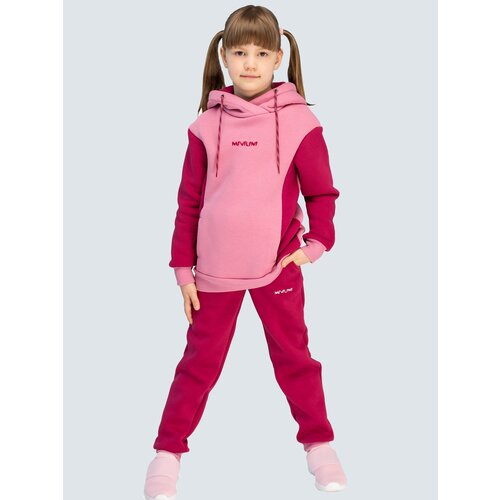 Комплект одежды Mivilini, размер 110, розовый