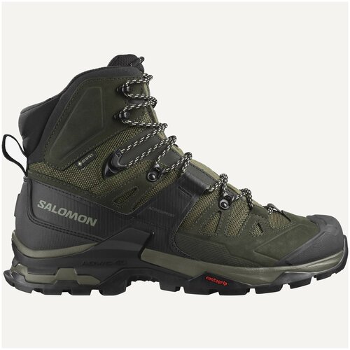 Ботинки  Salomon QUEST 4 GTX, размер RU 42 UK 8.5 US 9, зеленый