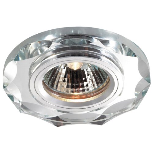 Светильник Novotech Mirror 369762, GX5.3, 50 Вт, цвет арматуры: бесцветный, цвет плафона: бесцветный