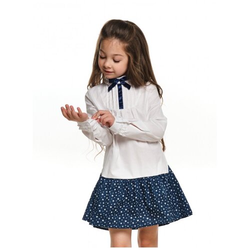 Платье Mini Maxi, размер 104, белый