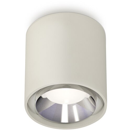 Накладной светильник XS7724003 SGR/PSL серый песок/серебро полированное MR16 GU5.3 (C7724, N7032)