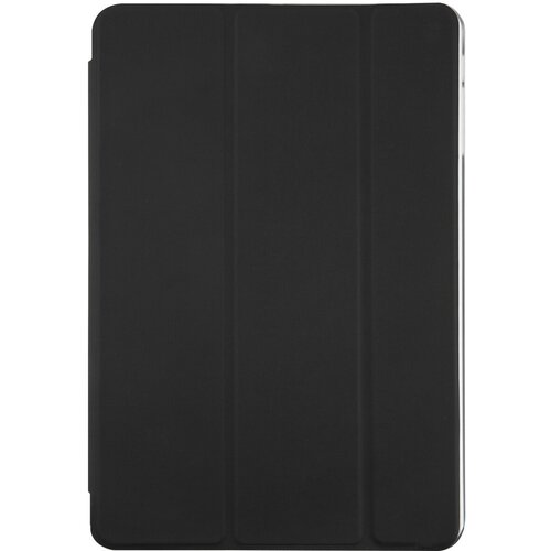Защитный чехол-книжка для планшета iPad Mini 4. Эппл Айпад мини 4, черный, с прозрачной задней крышкой