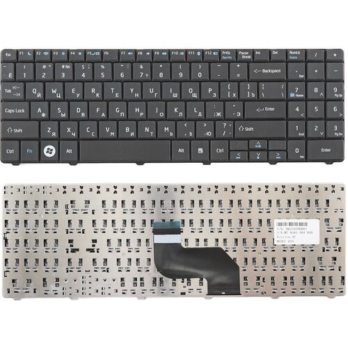 Клавиатура для ноутбука MSI A6400 черная