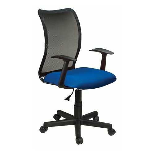 Компьютерное кресло Brabix Spring MG-307 офисное, обивка: текстиль, цвет: синий/черный