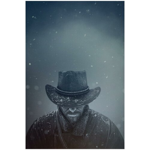 Постер / Плакат / Картина Red Dead Redemption. Артур 40х50 см в подарочном тубусе