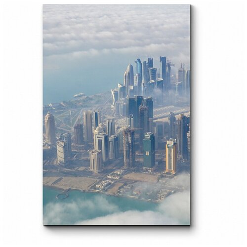 Модульная картина Вид с воздуха 30x45