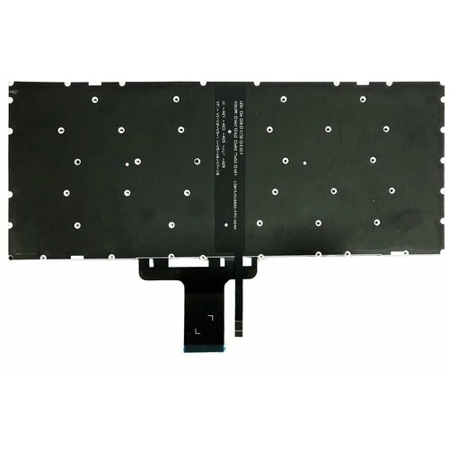 Клавиатура для ноутбука Lenovo IdeaPad 310S-14 черная без рамки с подсветкой