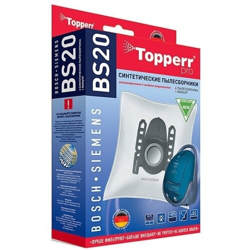 Синтетические пылесборники BS20 Topperr 1401