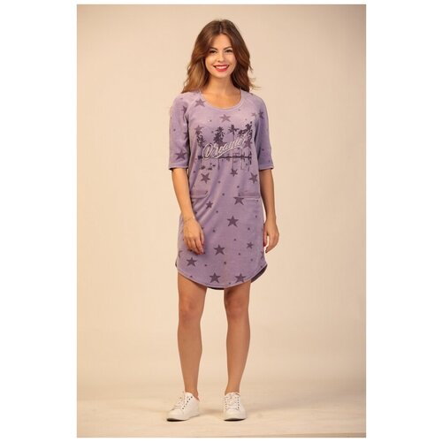 Платье  Mix-mode, размер 48, фиолетовый