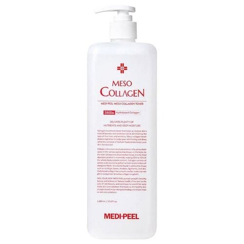 Medi peel meso collagen toner 1000 ml антивозрастной коллагеновый тонер