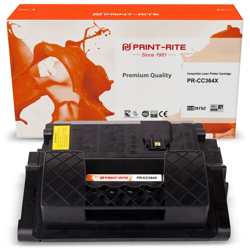 PRINT-RITE Картридж лазерный Print-Rite TFHA1KBPU1J PR-CC364X CC364X черный (24000стр.) для HP LJ P4015/P4515