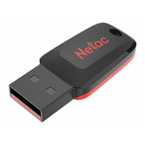 Флеш-диск 8GB NETAC U197, USB 2.0, черный, NT03U197N-008G-20BK